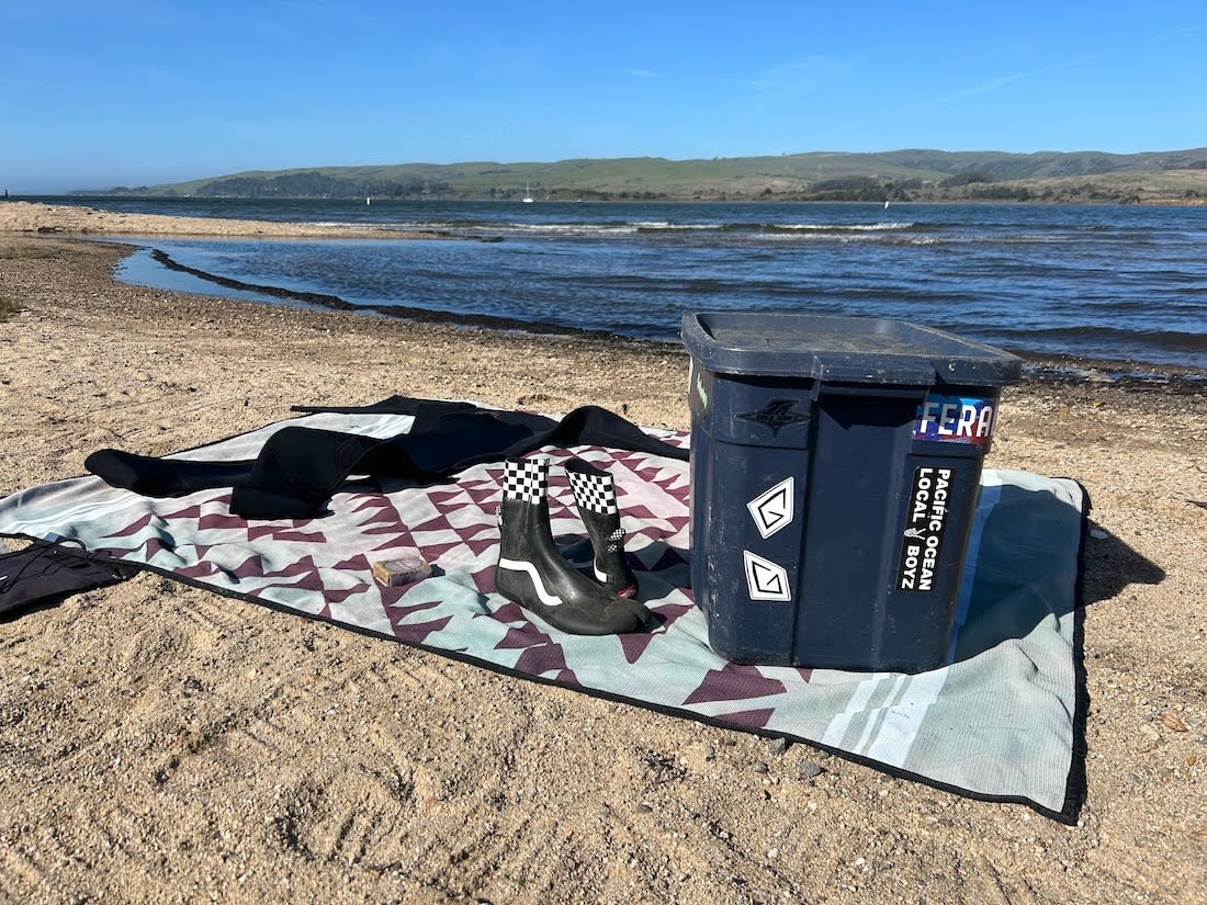CGear Sand Free Mat Review This Beach Mat Can Change Your Surf Life